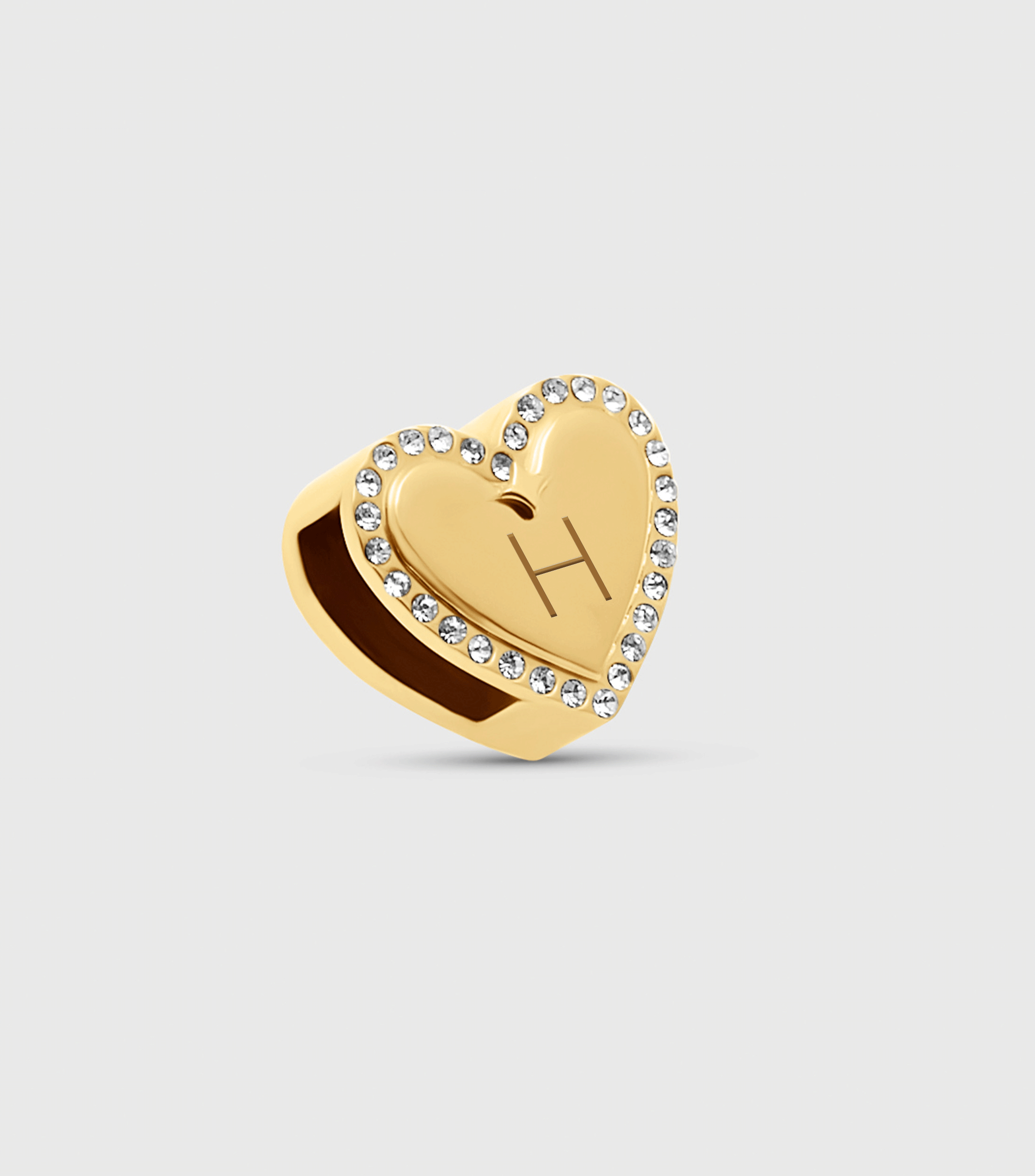 Glittering Heart Charm – Se-Luna